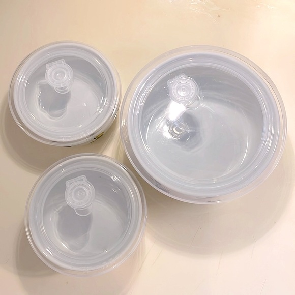 Disney | Kitchen | Disney Mickey Mouse Evolution 3pc Vented Ceramic ...